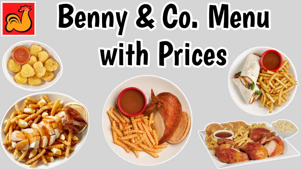 Benny & Co. Menu with Prices 2026 Canada [UPDATED]